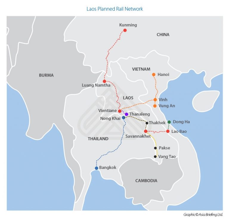Laos Planned Railways: Opening a National Rail Network in 2021